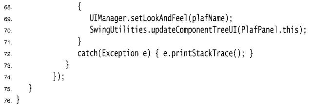 Java事件处理基础实例：处理按钮点击+捕获窗口事件+改变观感_监听器