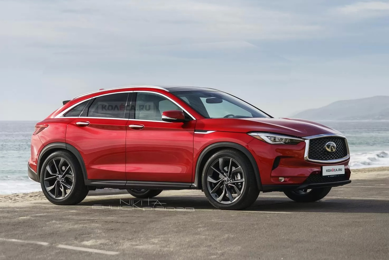 2021款英菲尼迪QX55轿跑SUV渲染，挑战奔驰GLC Coupe，将在明年春季上市_搜狐汽车_搜狐网