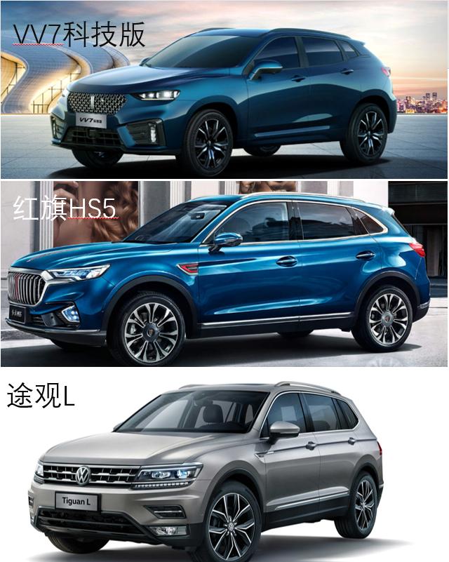 新时代中型SUV代表，VV7科技版全面力压途观L、红旗HS5_搜狐汽车_搜狐网