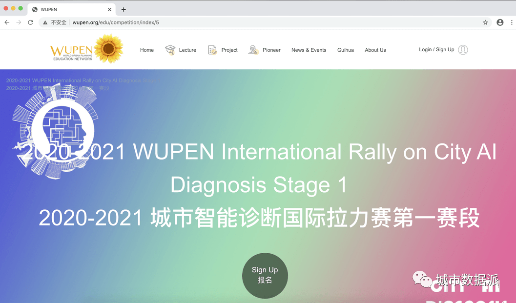 【竞赛通知】2020-2021年度WUPEN城市智能诊断国际拉力赛丨城市数据派_参赛者