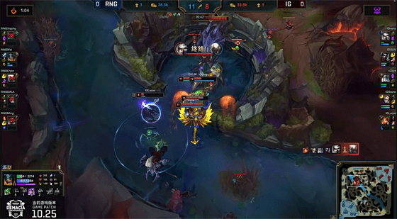 JJB LOL-德玛西亚杯：电竞春晚再现 IG无解团战击败RNG_艾克