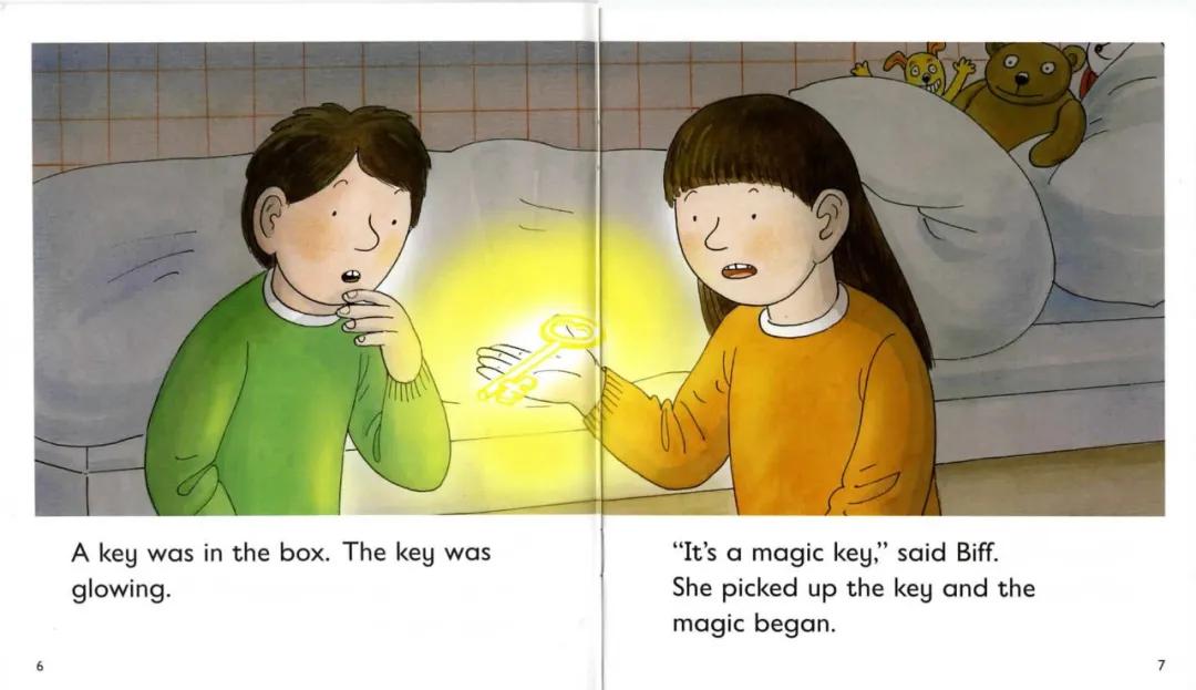 伴读 | 牛津树【5-01】The Magic Key_Chip