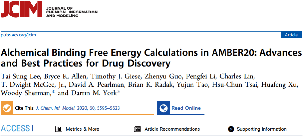 自由能方法及应用(四) AMBER20中的炼金术结合自由能计算-搜狐大视野-搜狐新闻