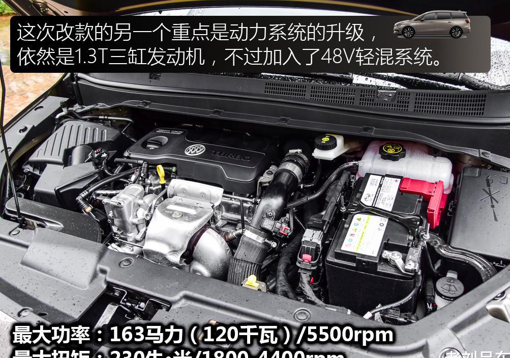 全新的上汽通用别克GL6上市了，搭载了1.3T 48V轻混系统_搜狐汽车_搜狐网
