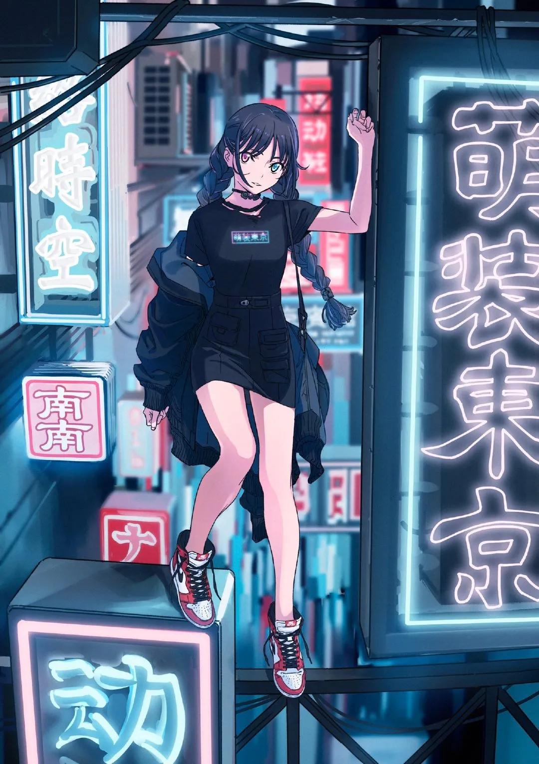 画师tarou2笔下的人物，你喜欢这个画风吗？_twi