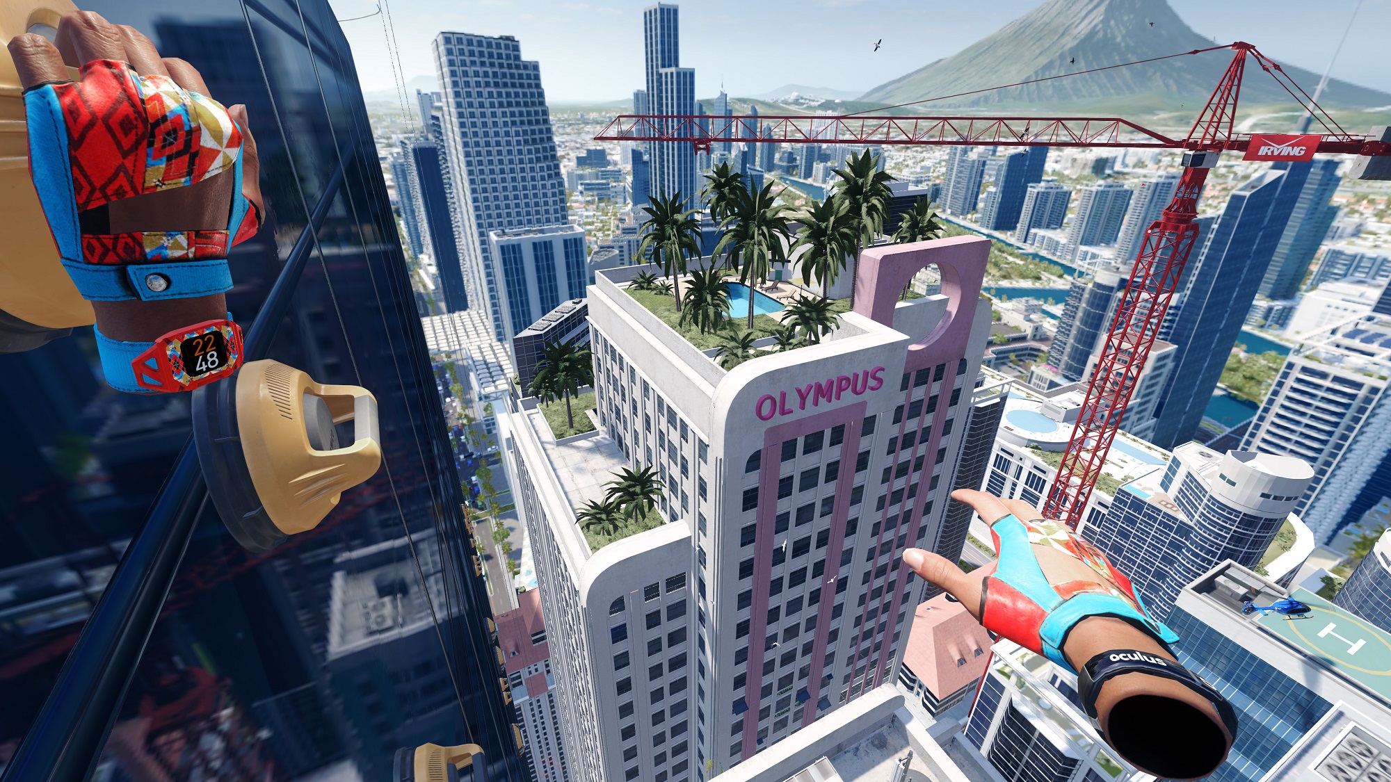 VR攀岩游戏《The Climb 2》即将上市，增加吸盘玩法、解锁更多风景_Oculus