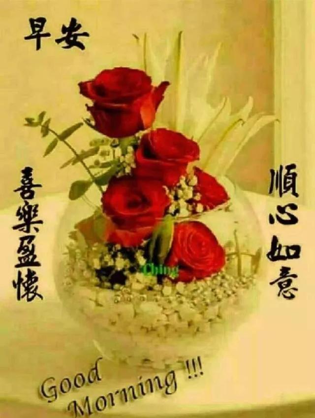 清晨慰问大家早安正能量图片 早上好表情包带祝福语 早安！人生观