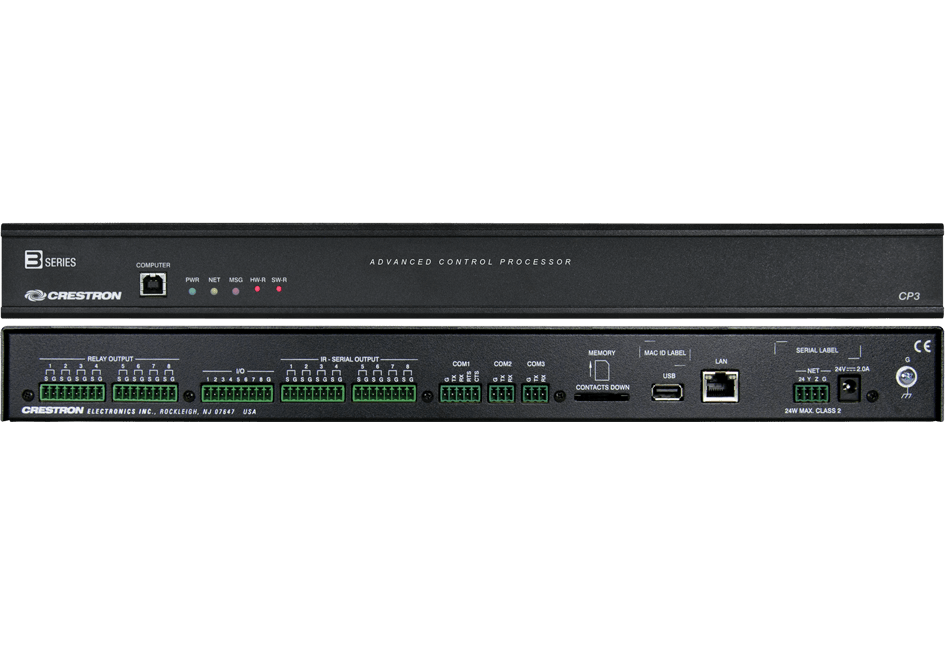 Crestron快思聪CP3控制系统_支持