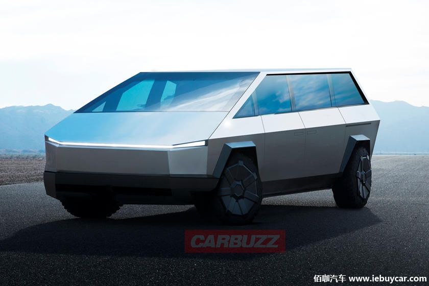 造型激进 特斯拉全新MPV渲染图曝光 或命名Cyber van/2026年问世_搜狐汽车_搜狐网