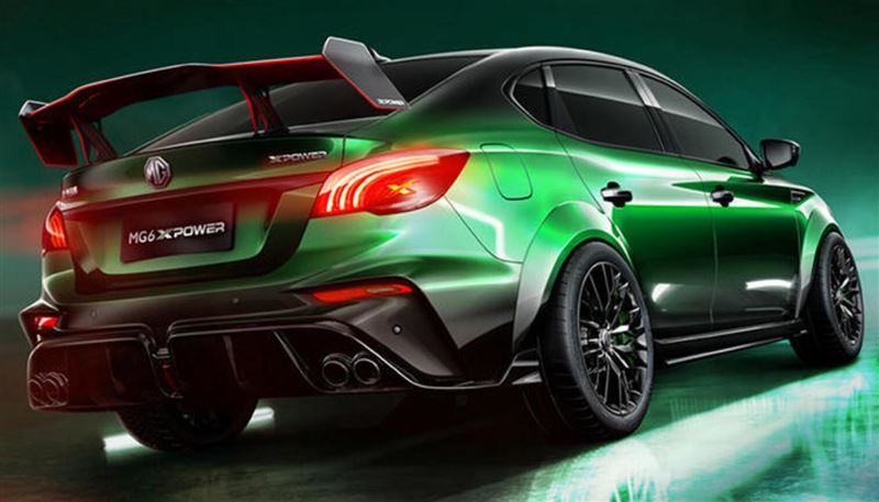 原厂“改装”，MG6 XPOWER官图曝光_搜狐汽车_搜狐网