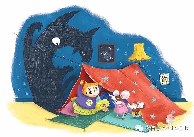 【插画】lucy semple：明丽、舒适、惬意_Amelia