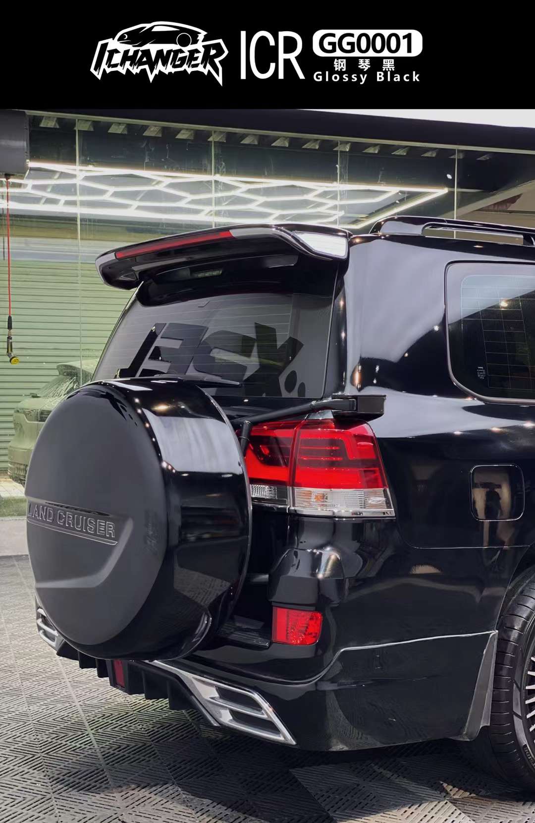 丰田 汉兰达汽车贴膜Ichanger（ICR）改变者改色膜钢琴黑_搜狐汽车_搜狐网