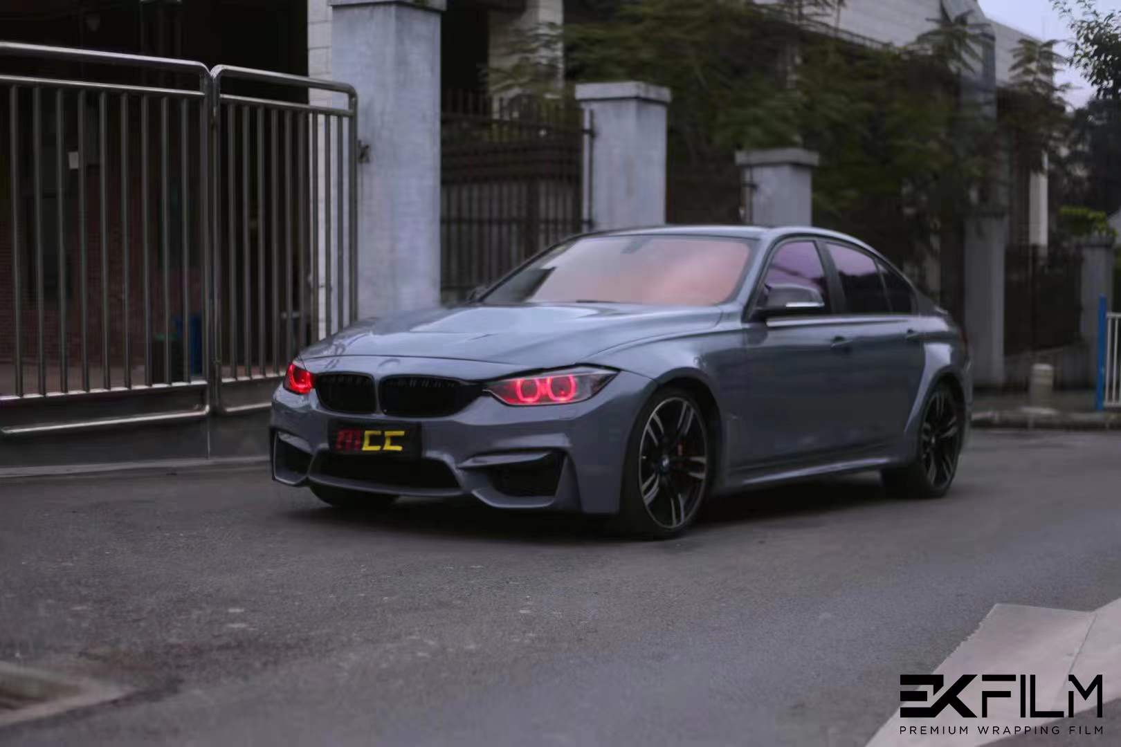 宝马3系全车EKFILM-EK改色膜水晶纳多灰（深）_搜狐汽车_搜狐网