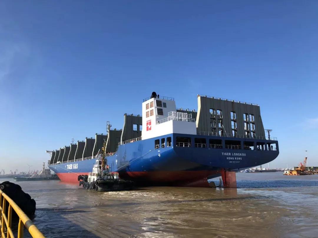 老虎燃气：订购四艘罐箱船，首艘“TIGER LONGKOU”轮10月11日下水_Tiger