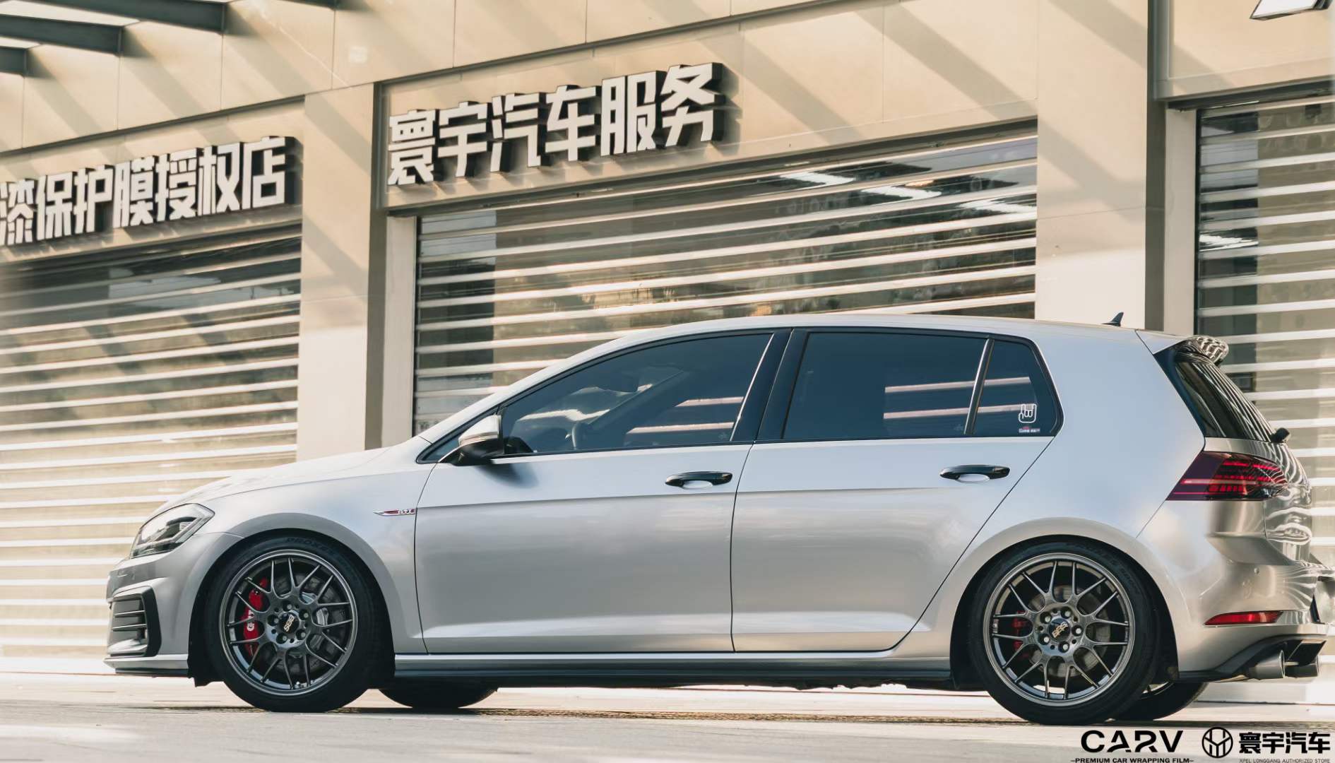 大众汽车GTI-CARV改色膜GT银_搜狐汽车_搜狐网