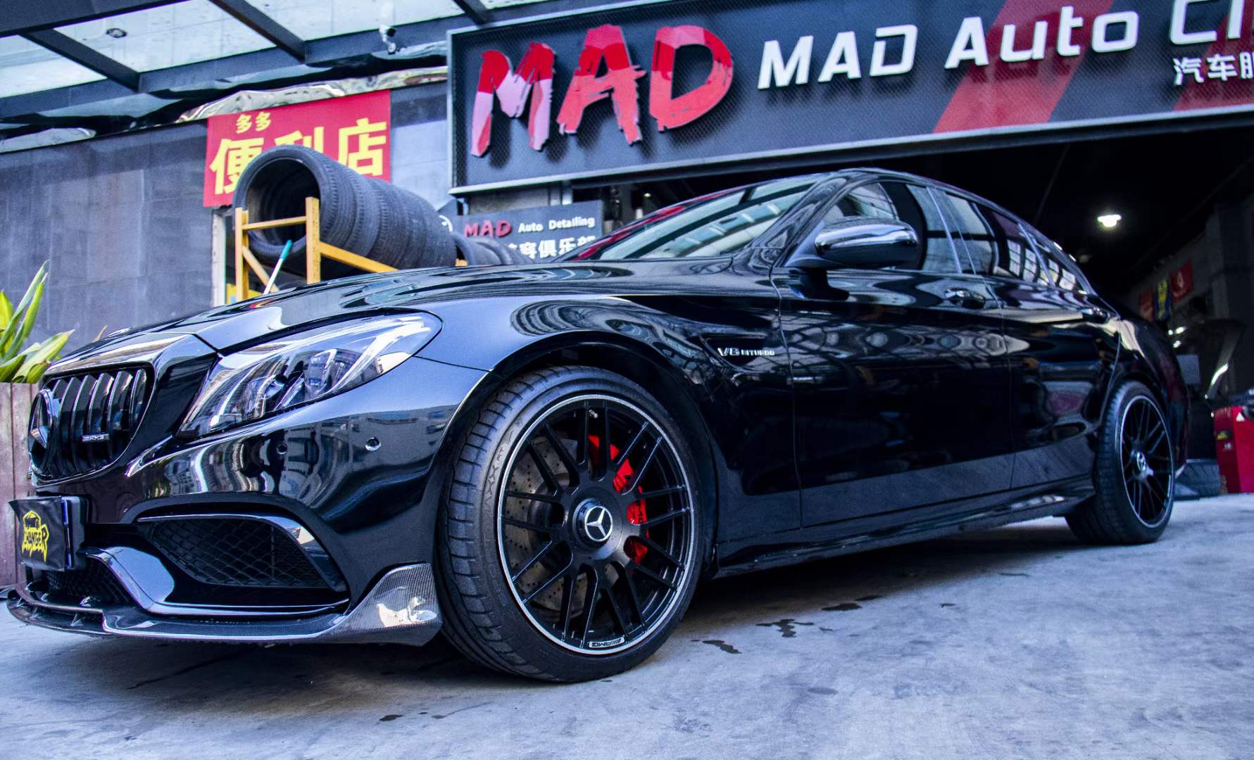 奔驰 C63汽车Ichanger（ICR）改变者改色膜赛道黑（修复性）PET_搜狐汽车_搜狐网