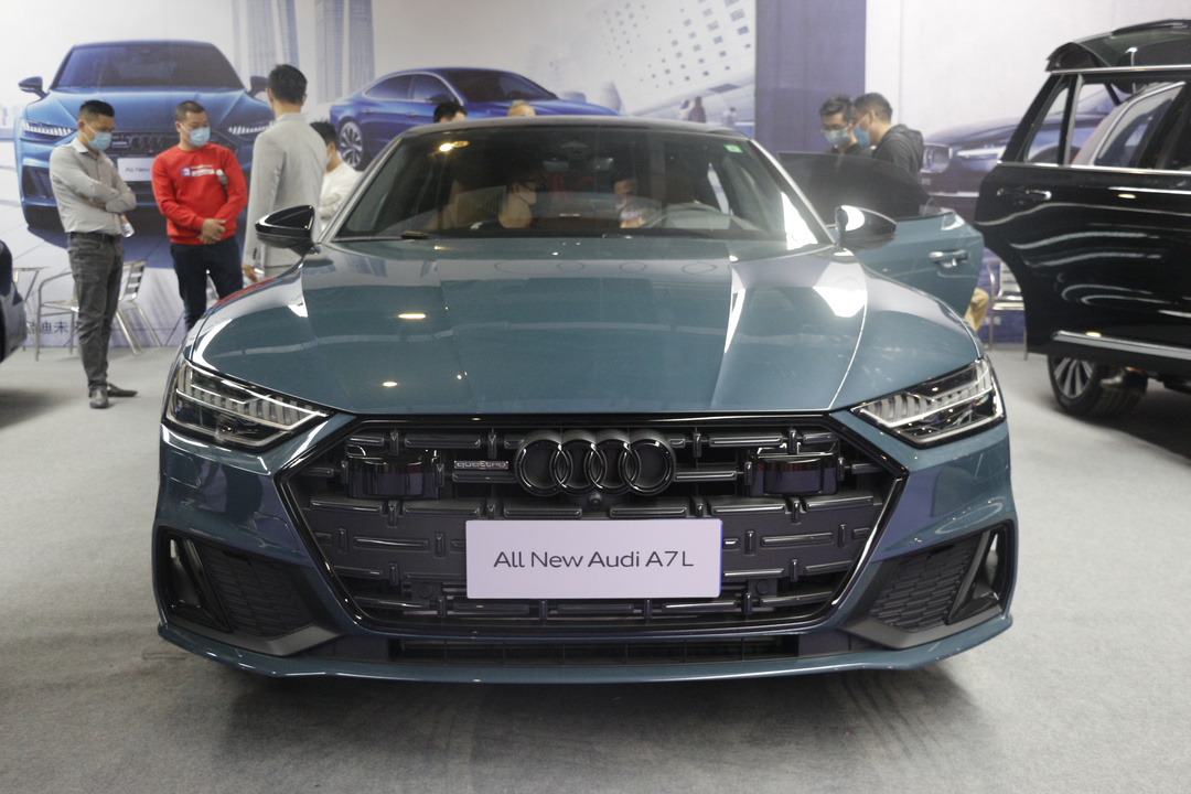 预售59.97万起！上汽奥迪A7L现身广州国际采购车展，搭载3.0T V6+48V轻混_搜狐汽车_搜狐网
