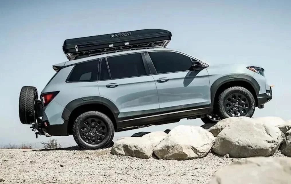 3.5L+9AT 四驱+外挂“小书包” 本田越野车也是硬派？_搜狐汽车_搜狐网