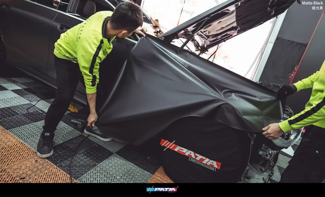 【Matte Black-哑光黑系列】之奔驰 GT53漆面改色_搜狐汽车_搜狐网