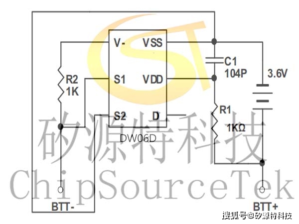 矽源特DW06D二合一锂电池保护IC。_电流_产品_过流