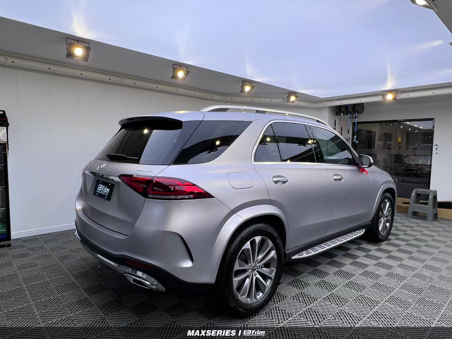 奔驰-GLE350车身LBFILM改色膜LB超亚极光银_搜狐汽车_搜狐网