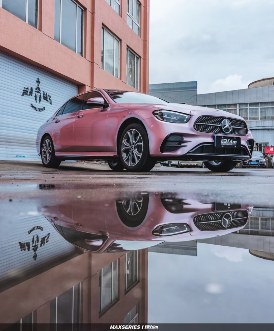 情人配色推荐，奔驰-E300L原厂漆激情粉（LB FILM）_搜狐汽车_搜狐网