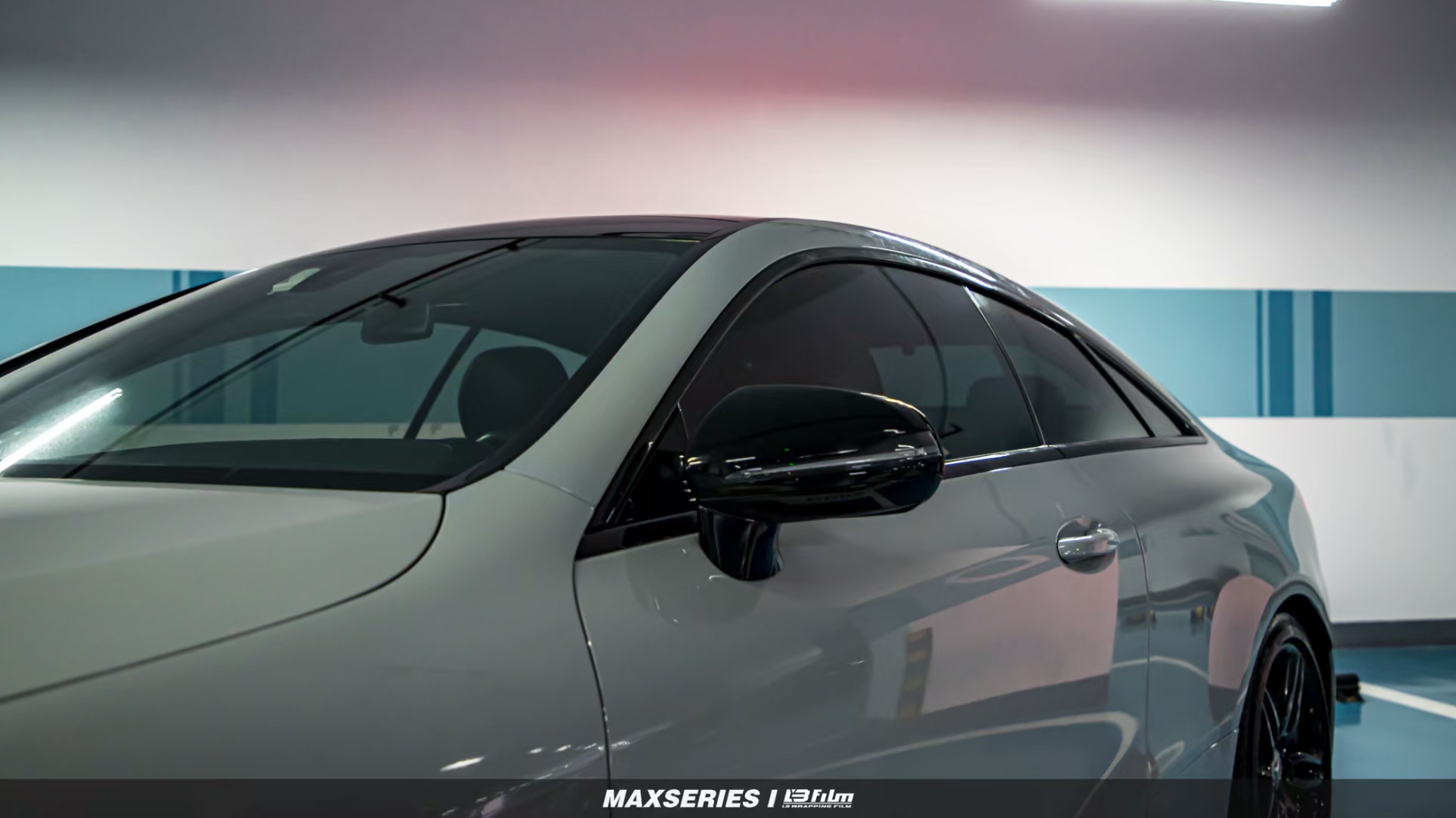 质感拉满，原厂漆哑灰改色膜-LBFILM（奔驰-E200）_搜狐汽车_搜狐网