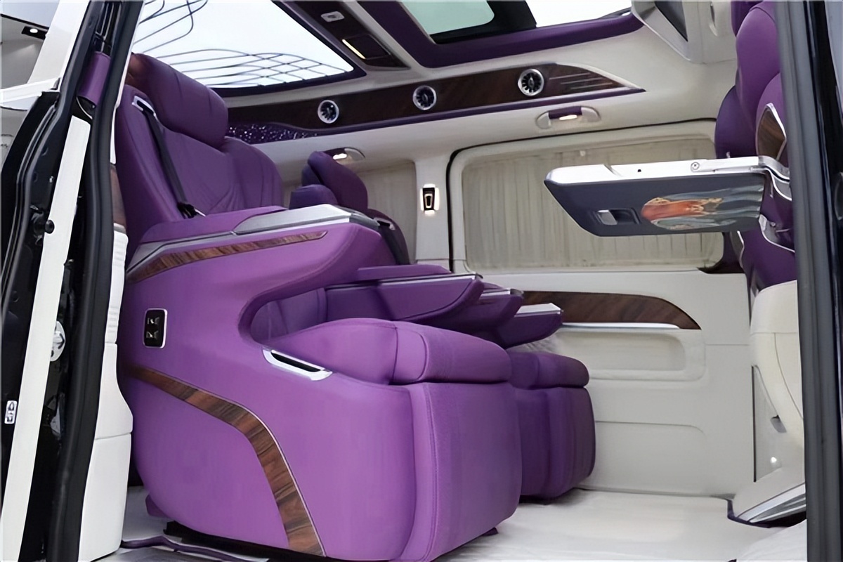 22款奔驰V260L七座高顶定制版，内饰豪华升级实拍_搜狐汽车_搜狐网