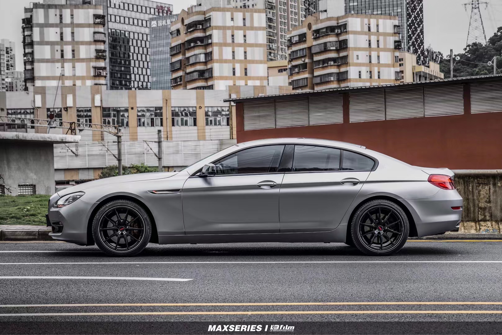 宝马640i-LBFILM改色膜超亚极光银,绚丽极光一见倾心_搜狐汽车_搜狐网