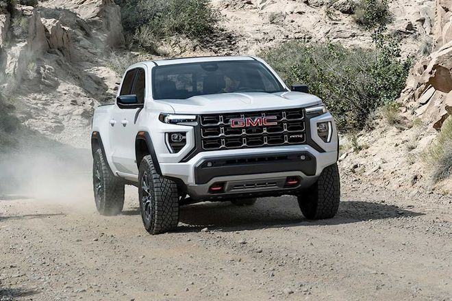 2023 GMC Canyon 搭载涡轮增压发动机和硬核 AT4X 越野车_搜狐汽车_搜狐网