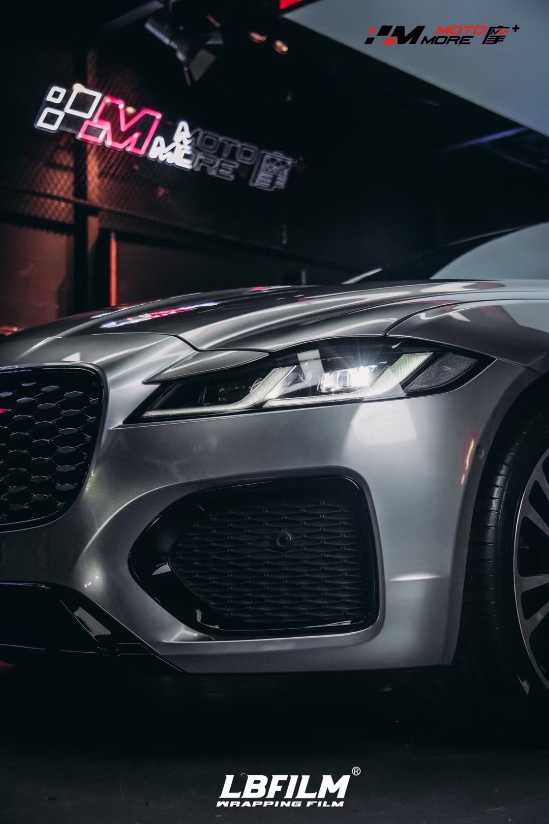 捷豹XFL-LB改色膜原厂漆GT银，驾驭精彩_搜狐汽车_搜狐网