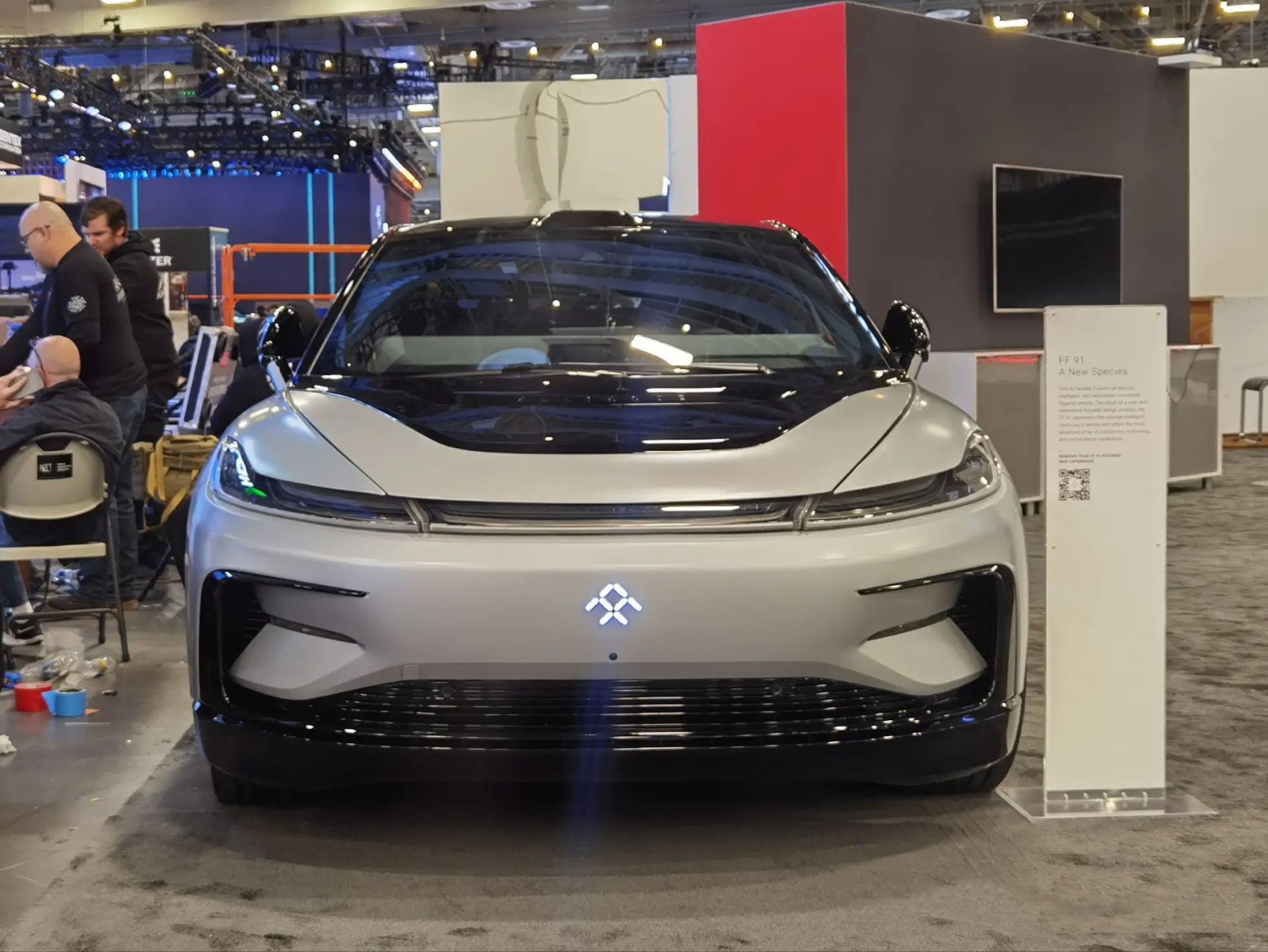 CES新车：FF 91实车亮相，中大型SUV，造型动感，期待量产_搜狐汽车_搜狐网