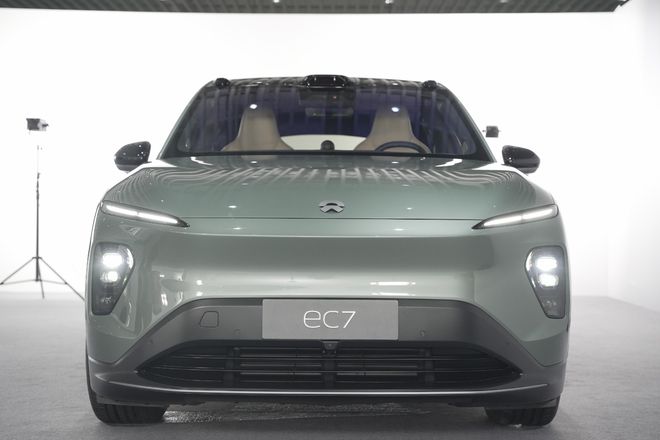 二代车型产品力依旧强劲 蔚来EC7/ES8静态实拍_搜狐汽车_搜狐网