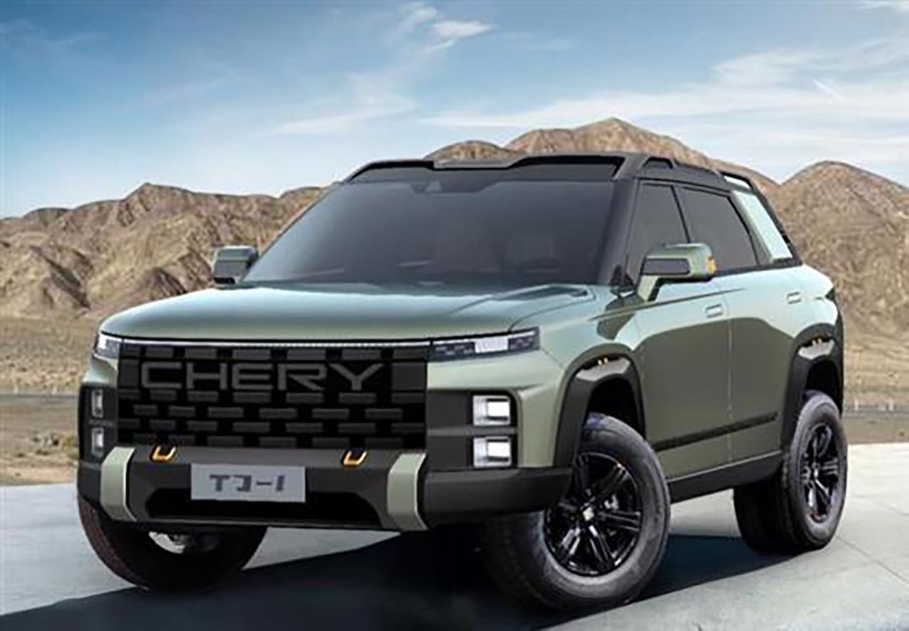 进军越野SUV 奇瑞TJ-1设计图曝光 造型激进硬朗_搜狐汽车_搜狐网