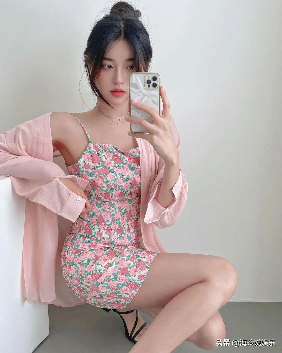 她是韩国网红美女的“天花板”，温柔如水的气质，美出新高度_Ina_nnin_身材