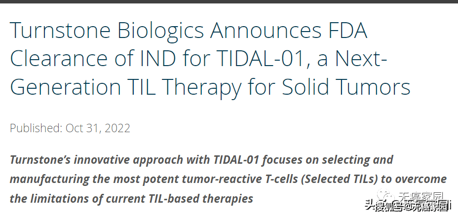 重磅！国内外多款TILs细胞疗法获批临床，狙击肺癌、宫颈癌、乳腺癌等9大癌种_治疗_肿瘤_患者