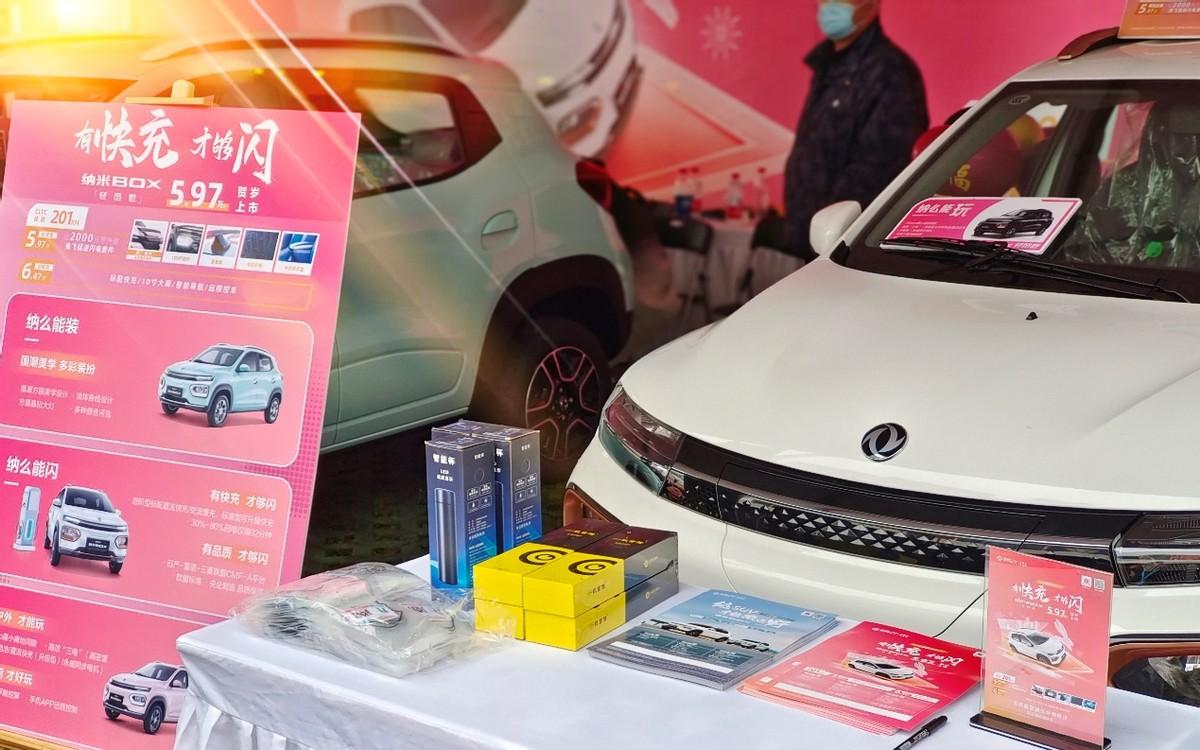 东风EV新能源纳米BOX轻风版201km在杭上市，售价仅5.97万元_搜狐汽车_搜狐网