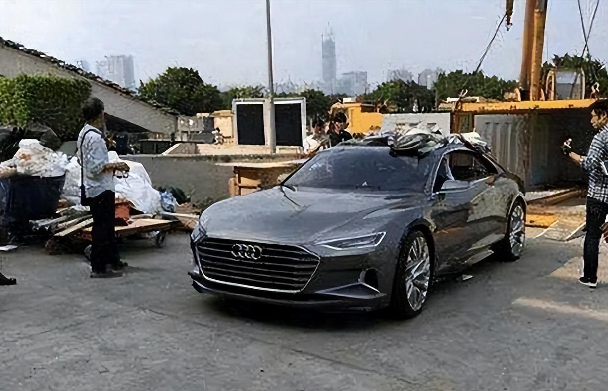 首批奥迪A9港口实拍，内饰结构重塑，气质媲美迈巴赫S级？_搜狐汽车_搜狐网