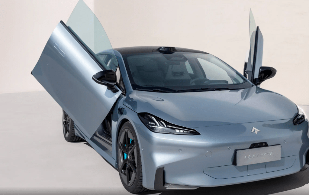 埃安Hyper GT即将上市，风阻系数低至0.197Cd，更有炫酷旋翼门_搜狐汽车_搜狐网