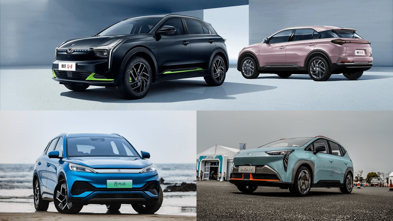 12万级纯电SUV三选一，哪吒U-II U秀版对比元PLUS和埃安Y谁更强？_搜狐汽车_搜狐网