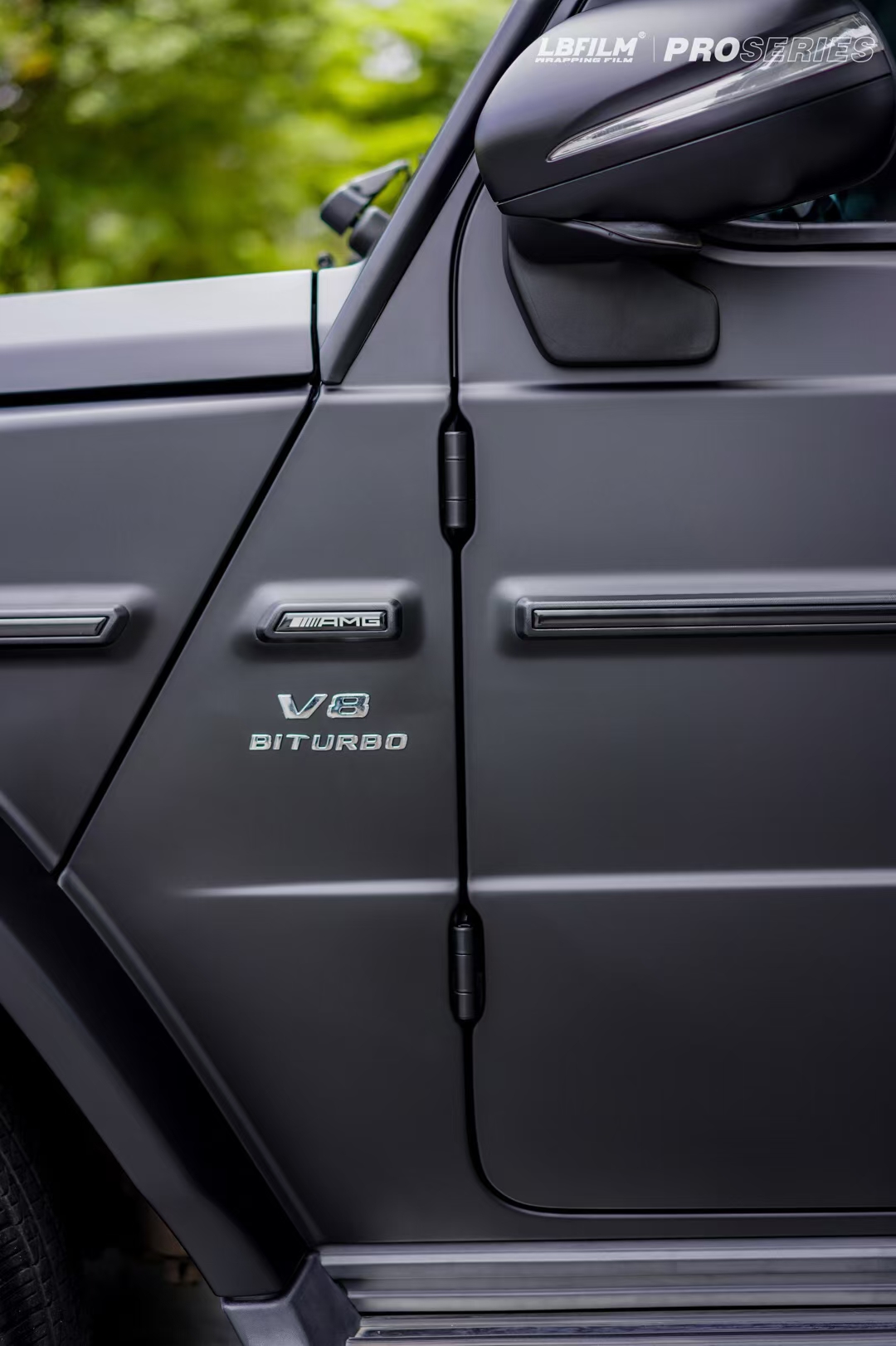 奔驰G63-LBFILM改色膜PRO系列哑黑,全车黑化，有质感 有格调_搜狐汽车_搜狐网