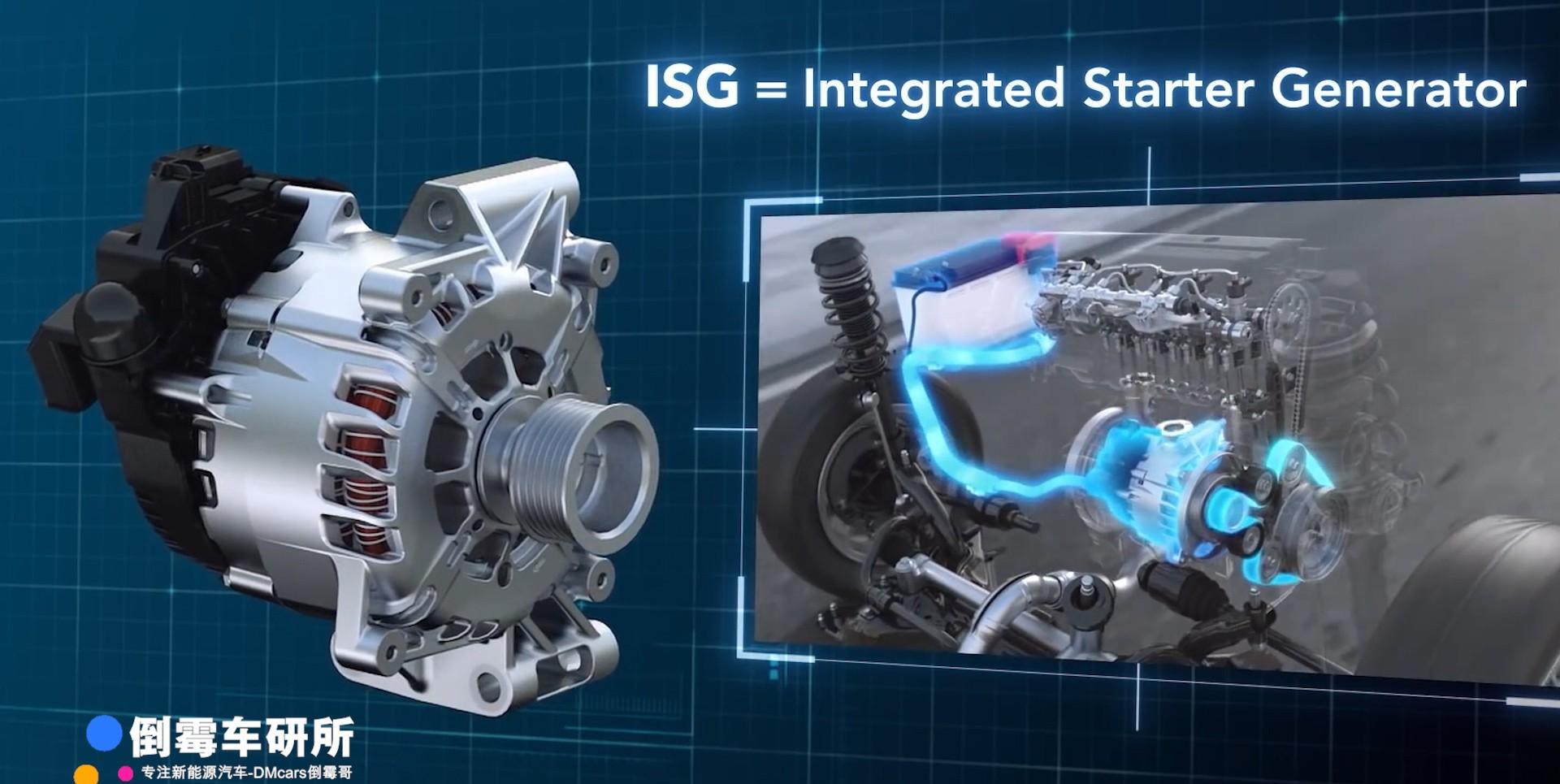 带你了解48V混动中BSG电机、ISG电机布局的区别以及具体应用_搜狐汽车_搜狐网