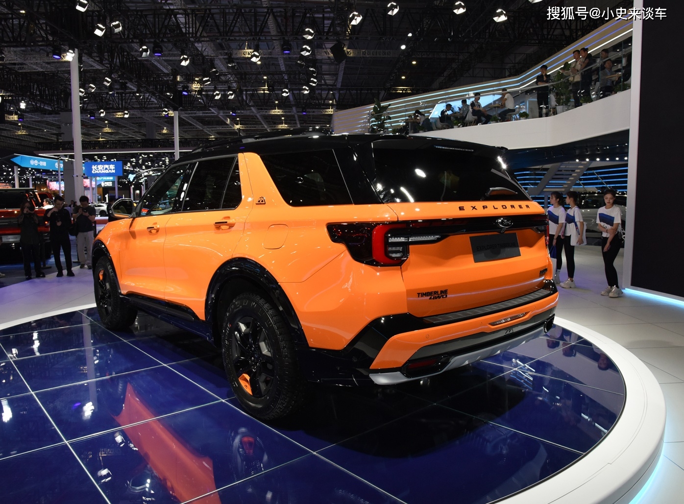 福特SUV版“猛禽”车展亮相！越野外观搭载2.3T+10AT，还配智能四驱_搜狐汽车_搜狐网