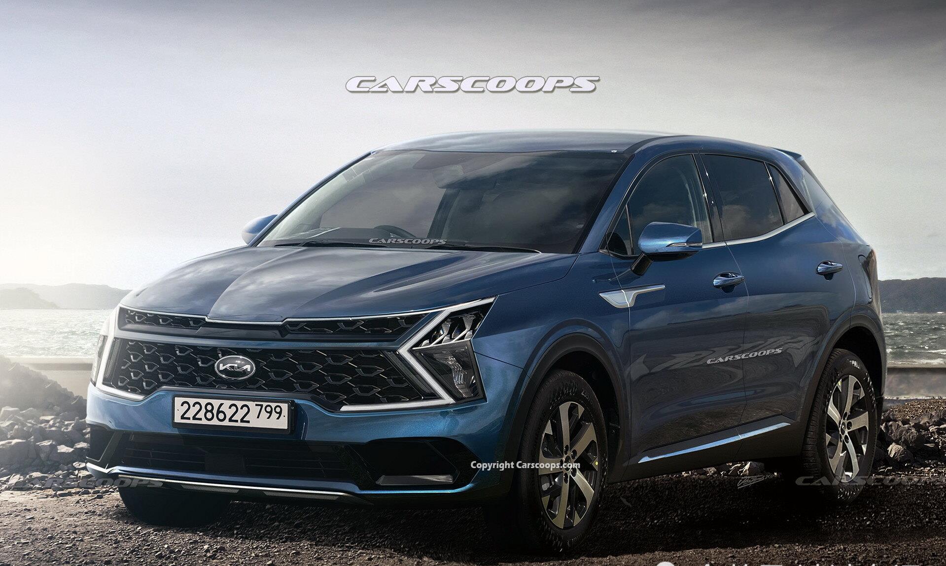 全新起亚KX5渲染图曝光，造型非常年轻化_搜狐汽车_搜狐网