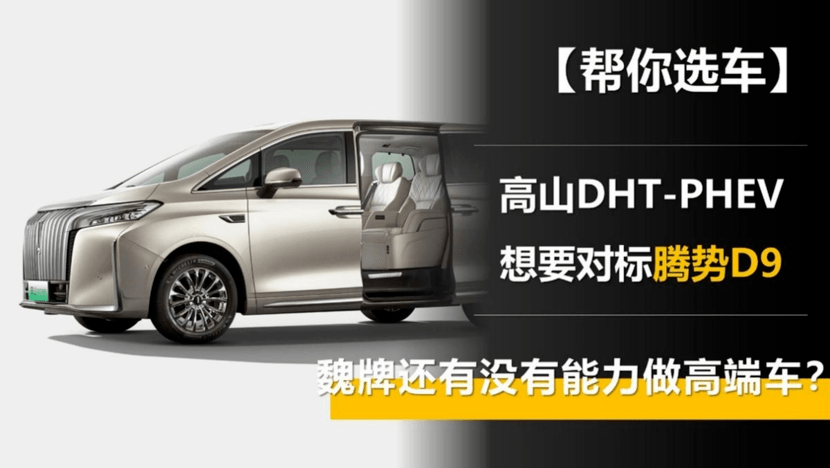 想要对标腾势D9 高山DHT-PHEV官图发布 魏牌还有没有能力做高端车？_搜狐汽车_搜狐网