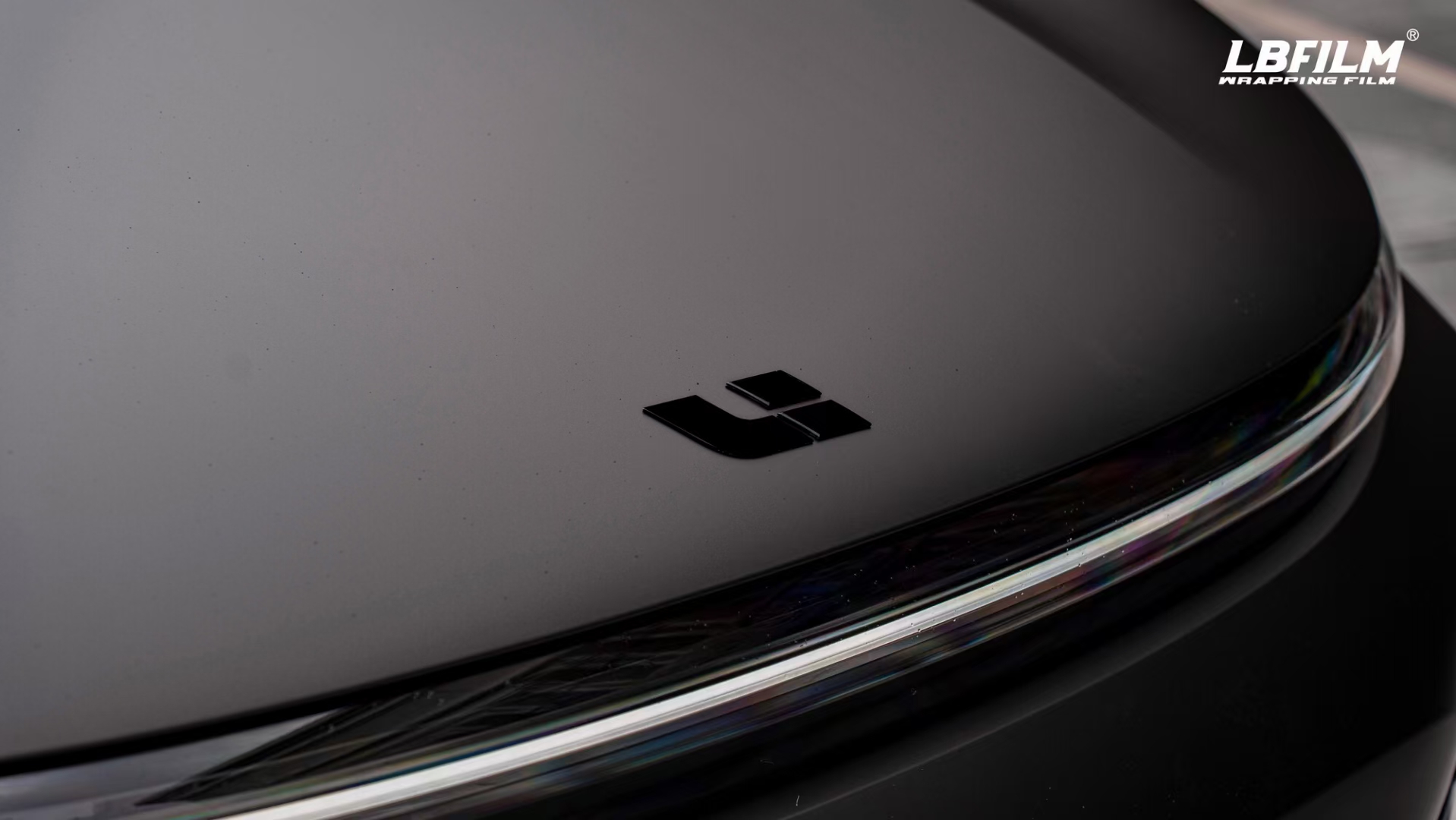 理想L9-LB改色膜消光暗影黑，回头率爆满的存在_搜狐汽车_搜狐网