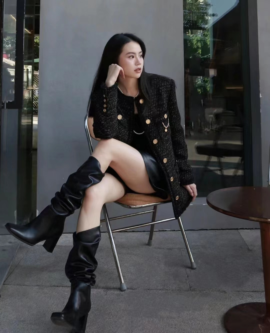 秋天流行“小香风” -6parkbbs.com