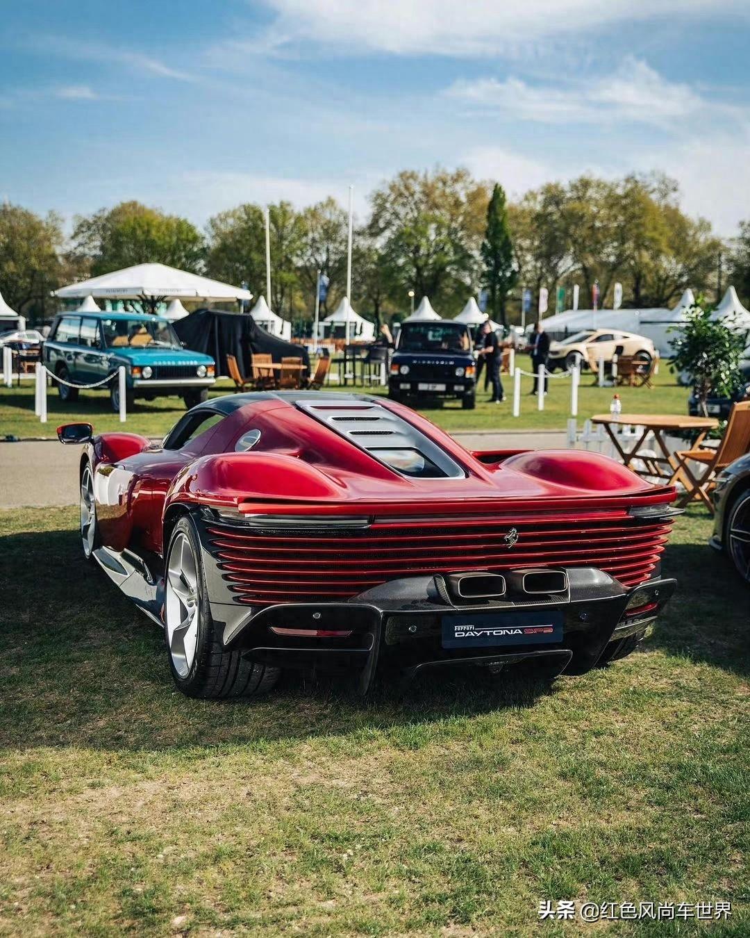 法拉利 Daytona SP3 在伦敦私人沙龙罕见露面 早已全部售罄_搜狐汽车_搜狐网