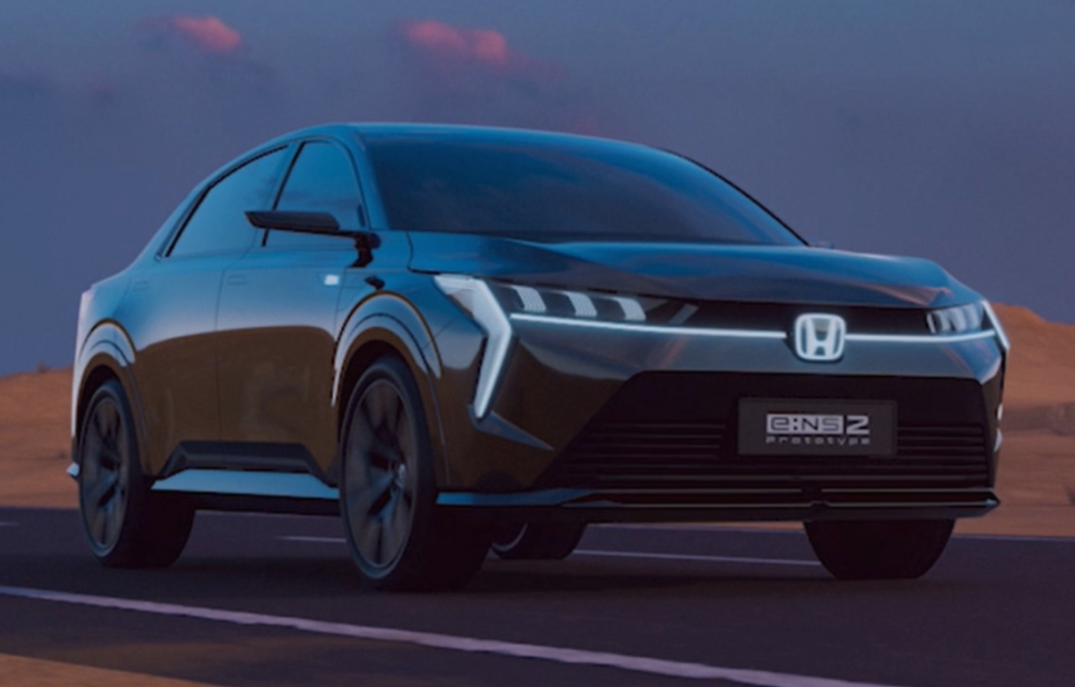 东风本田第二款纯电车型 e:NS2，全网首次曝光，内饰终于开窍了！_搜狐汽车_搜狐网