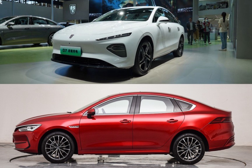 比亚迪秦PLUS EV赢在起跑线，荣威D7 EV直接弯道超车_搜狐汽车_搜狐网